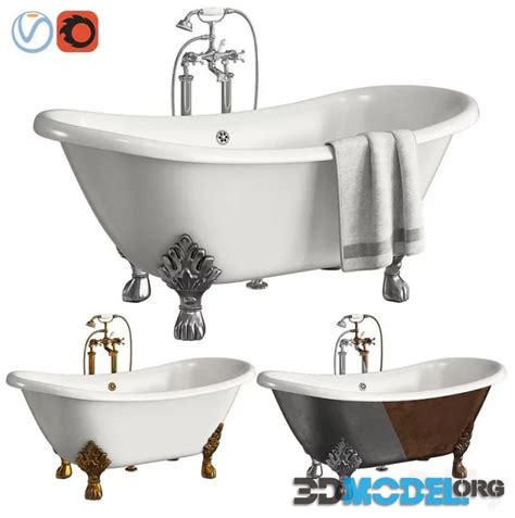 3d Model Devon And Devon Cherie Bath