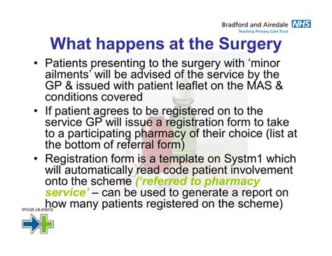 Minor Ailments Scheme 2006 Ppt