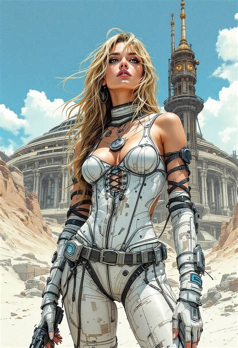 Sci Fi Babe By Wiredbadger On Deviantart