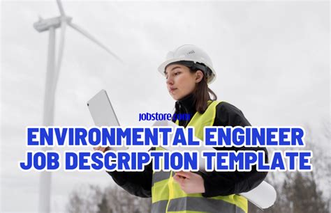 Environmental Engineer Job Description Template Jobstore Careers Blog