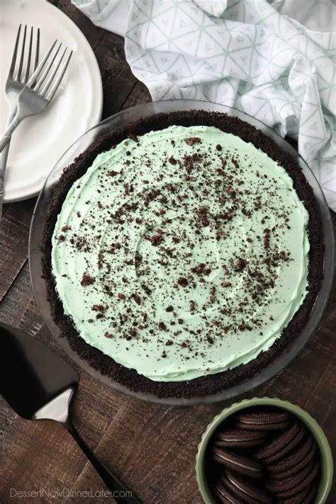 Grasshopper Pie Recipe Video Dessert Now Dinner Later
