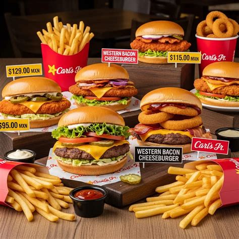 Carls Jr Menu México 2026 Platos Y Precios