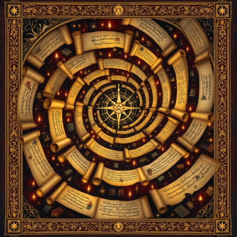 Free Knowledge Spiral Compass Image Compass Spiral Manuscript Download At Stockcake