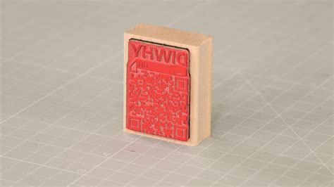 Custom Qr Code Rubber Stamps Diwhylife