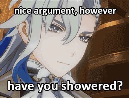 Neuvillette Genshin Impact Gif Neuvillette Genshin Impact Showered Discover And Share Gifs