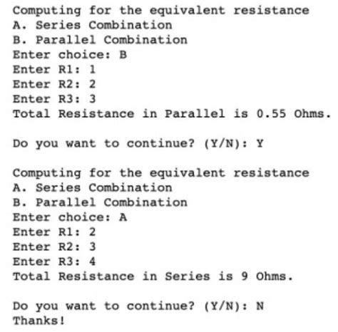 Solved Problem Write A Program That Computes The Equivalent