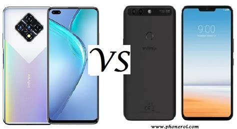 Comparatif Infinix Zero 8 VS Infinix Zero 6 Pro