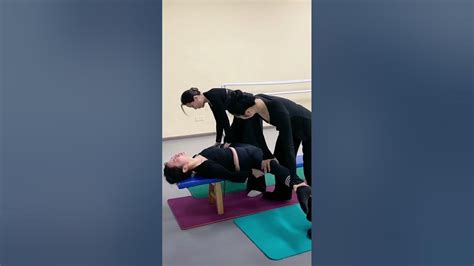 Girls Flexible Training バレエ開脚 強制柔軟 Youtube
