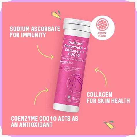 Nutrablissbsodiumr Ascorbateoygacollagenfnvccoq10ch