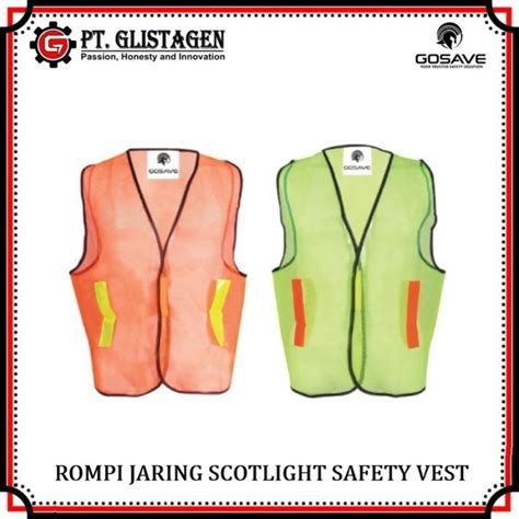 Rompi Safety Proyek Vest Rompi Jaring Proyek Scotlight Lazada Indonesia