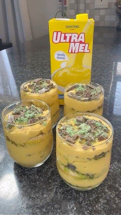 Choc Mint Custard Pots In 2025 Easy Tart Recipes Sweet Dishes Recipes Easy Puddings