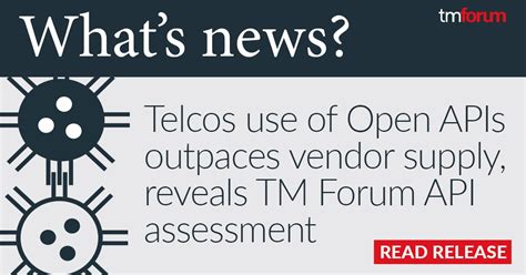 telcos open api use outpaces vendor supply reveals tm forum survey
