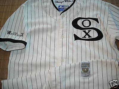Chicago White Sox 1919 Cooperstown Starter Jersey Xl 75543911