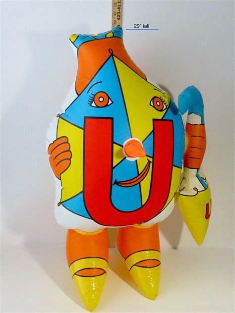 New Vintage The Letter People Miss U Upsy Daisy Umbrella 1971 Large