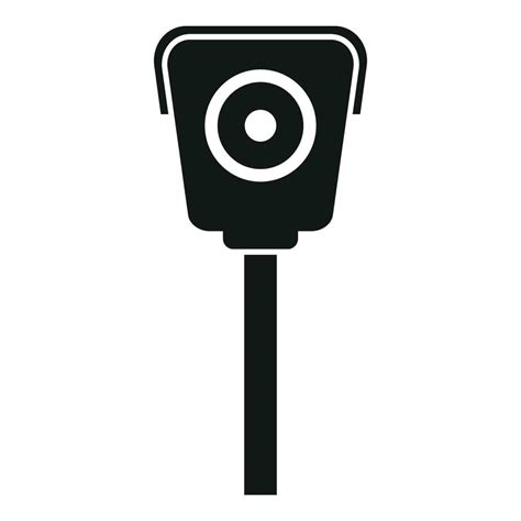 Road Sensor Camera Icon Simple Vector Care Seat Spot 36589105 Vector