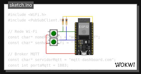 questão 1 mqtt esp32 a1 wokwi esp32 stm32 arduino simulator