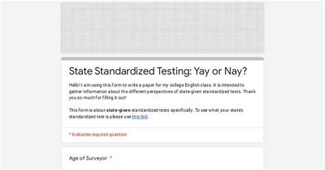State Standardized Testing Yay Or Nay Usa Rtakemysurvey