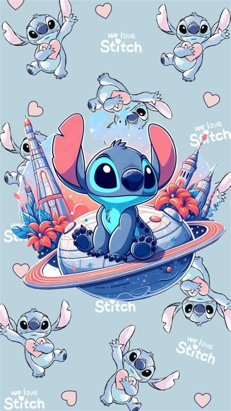 500 Fondos De Pantalla De Stich Con Movimiento Imagem De Fundo Para