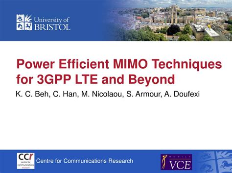 Ppt Power Efficient Mimo Techniques For 3gpp Lte And Beyond Powerpoint Presentation Id4385376