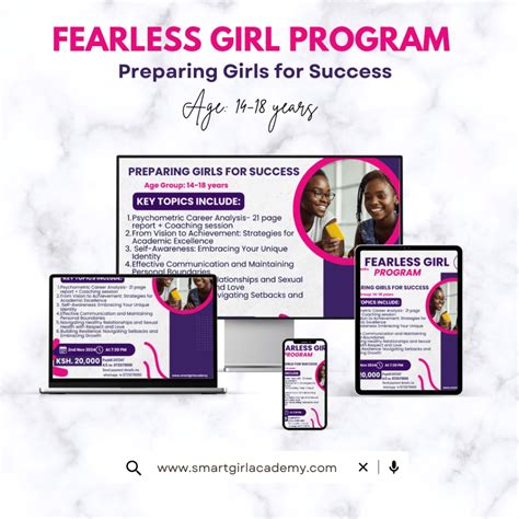 Fearless Girl Program Smart Girl
