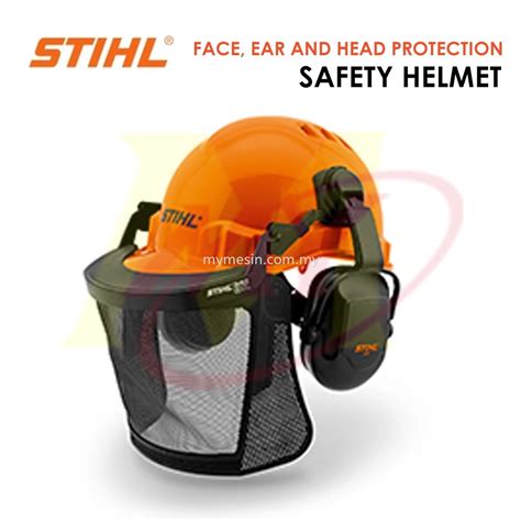 Stihl Safety Helmet For Chainsaw Operator Ppe For Forest Logging Selangor Malaysia Kuala