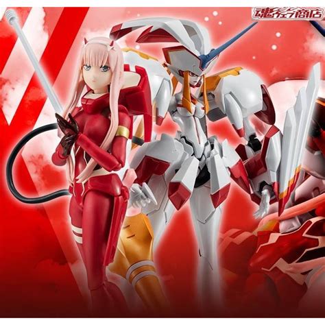 Ready Stock Bandai Shf Figuarts Robot Spirit Darling In The Franxx Zero