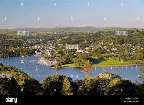 Windermere Lake District National Park Cumbria England N E Over