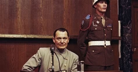 Hermann Goering At Nuremberg Trial Axis Military Leaders Pictures