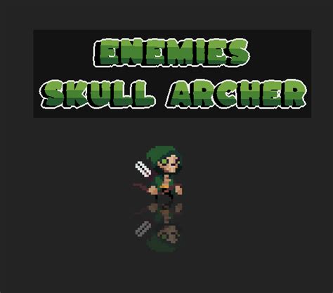 Enemies Series Skull Archer By Dead Pixels