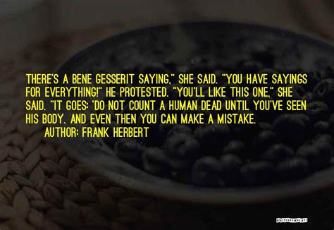 Top 20 Bene Gesserit Quotes And Sayings