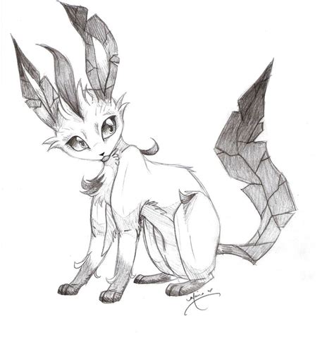 Realistic Leafeon By Artsymaria On Deviantart