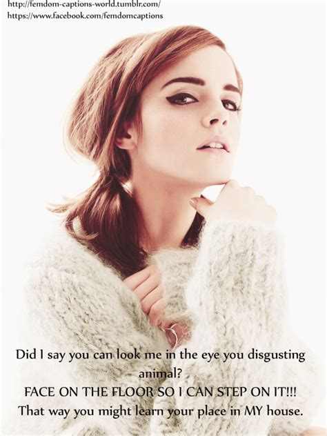 Image Tagged With Emma Watson Femdom Trample Femdom Captions World