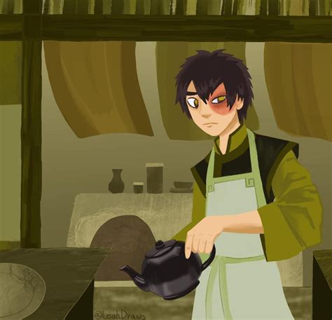 Zuko In The Tea Shop R Thelastairbender