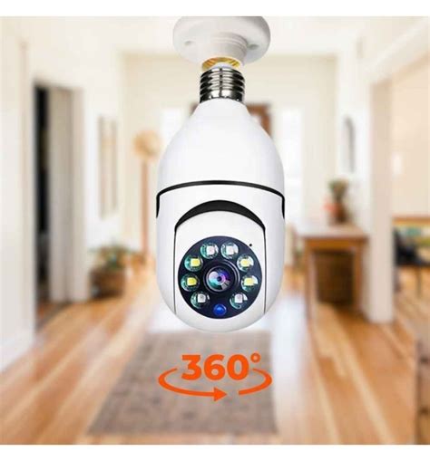 Cámara De Seguridad De 360° Wifi Vision Nocturna Mejor Precio