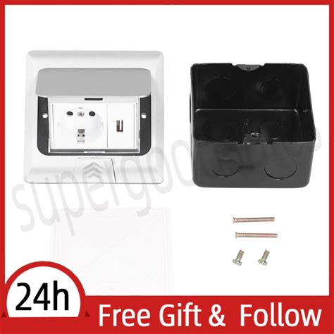 Supergoodsales Embedded Floors Socket Floor Electrical Outlet 250v 16a