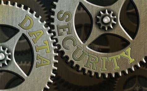 Word Writing Text Data Security Business Concept For Protected Important An Individualal Data