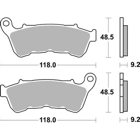 Sbs 934hhf Motorcycle Brake Pad