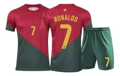 Playera De Portugal Nº 7 De Cristiano Ronaldo Cuotas Sin Interés