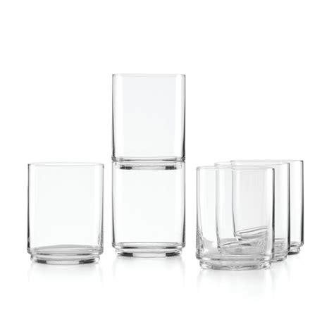 Lenox Tuscany Classics Stackable Tall Glass 14 Fl Oz Glass Clear