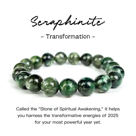 Seraphinite Bracelet Luck Arrives