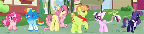 Mlp Mane 6 Redesignsheadcanons By Den Ny On Deviantart