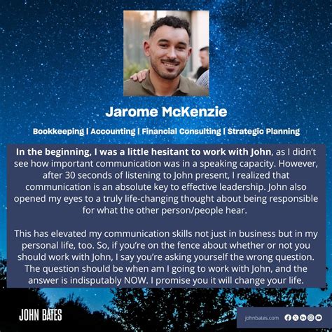 John Bates Posted On Linkedin