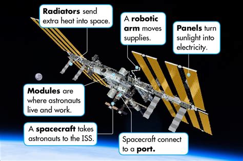 International Space Station Cross Section