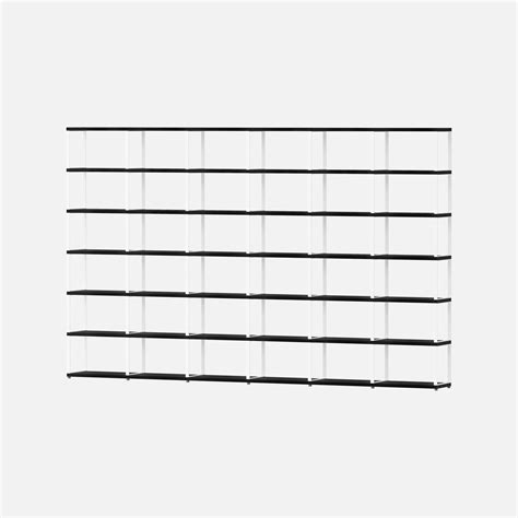 Boon Maxx Black On White Metal 6x6 Shelving Shop