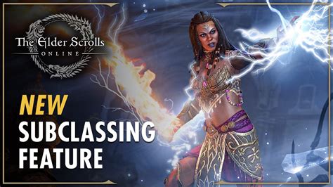 The Elder Scrolls Online Introducing Subclassing Youtube