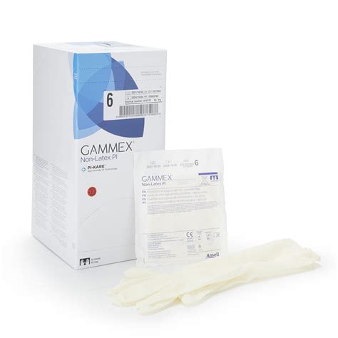 Gammex® Non Latex Pi Polyisoprene Surgical Glove Size 6 White