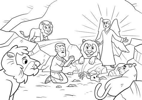 Daniel Coloring Pages ~ Coloring Print
