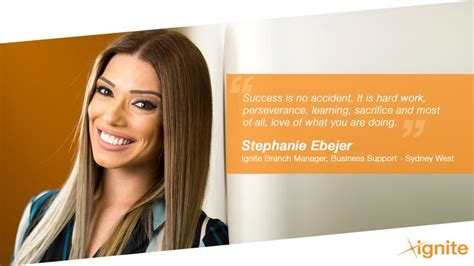 Ignite On Linkedin Stephanie Ebejer Leads The Business Support
