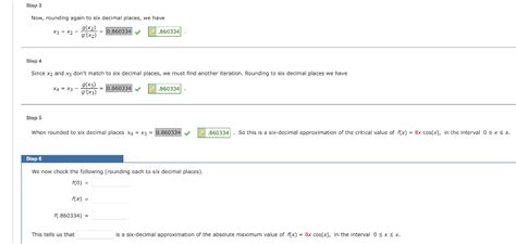 Solved Tutorial Exercise Use Newtons Method To Find The