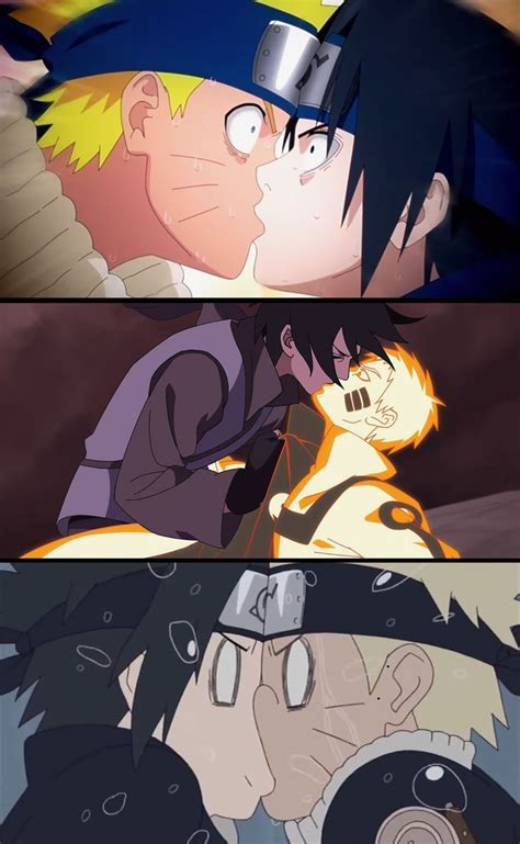 Sasunaru Sasuke X Naruto Kiss Naruto Sasunaru Anime Sasuke Kiss
